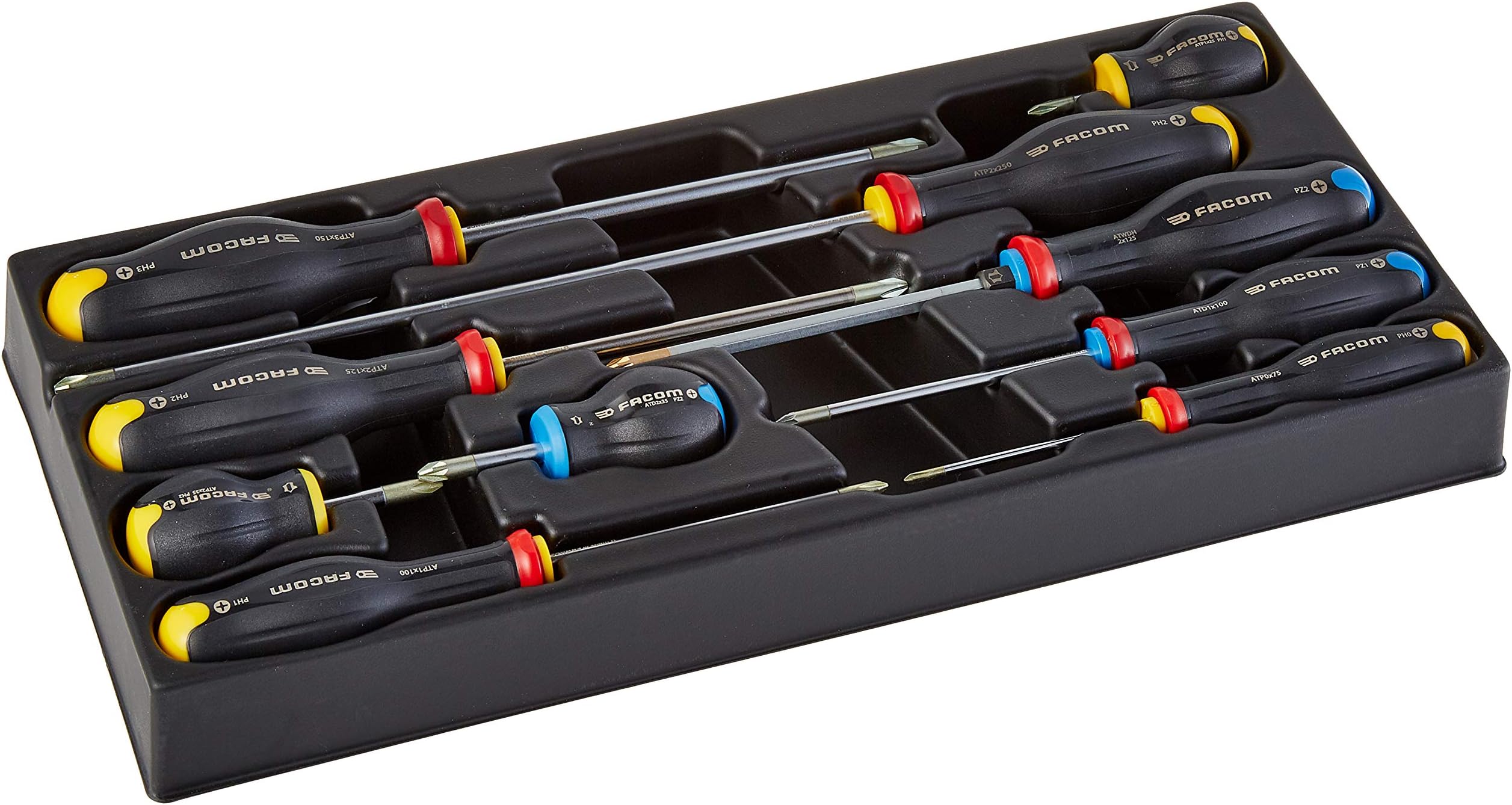 Facom MOD.AT5 Modules de 10 TOURNEVIS PROTWIST® en plateau thermoformé ...
