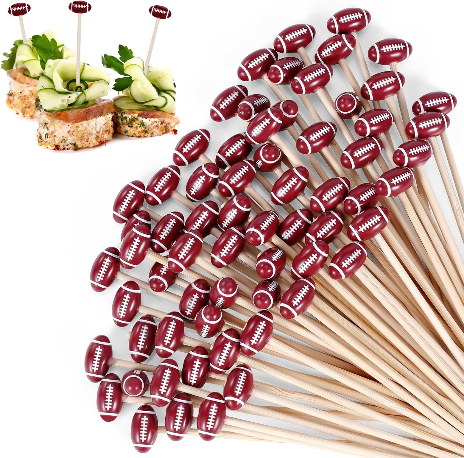 Amazon.com | Cocktail Picks Firework Party Picks Ergonflow 100 Pcs ...