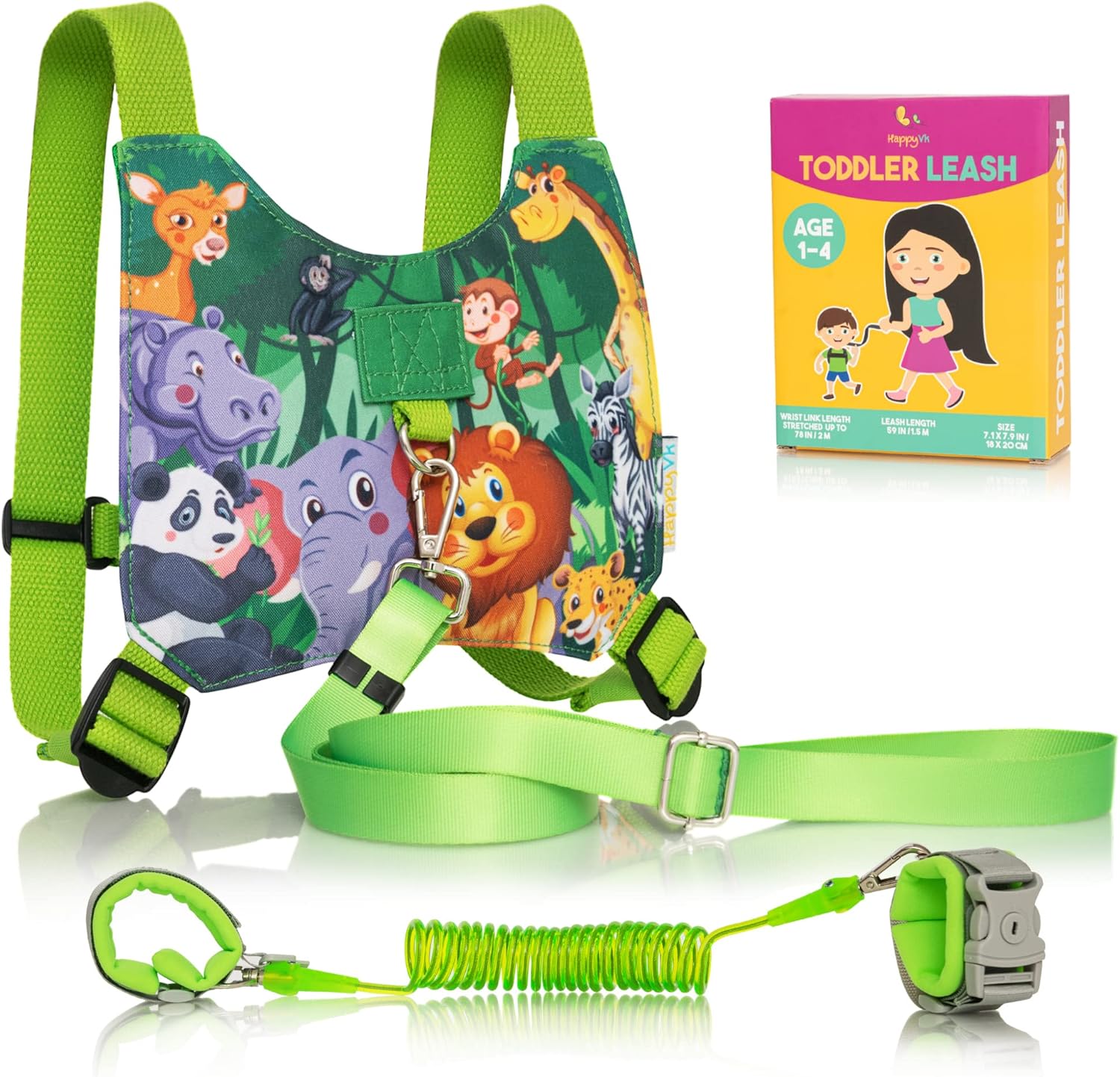 HappyVk Toddler Reins - Baby Reins - Child Walking Harness - Baby Anti ...