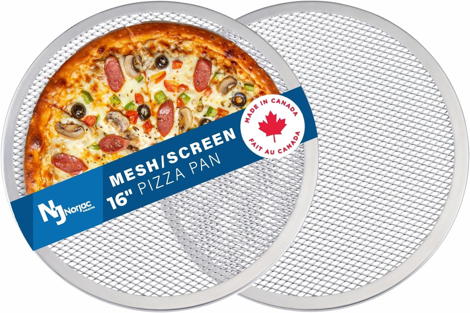 Amazon.com: MAXSELL 2 Pack 12-Inch Pizza Screen,Aluminum Pizza Baking ...