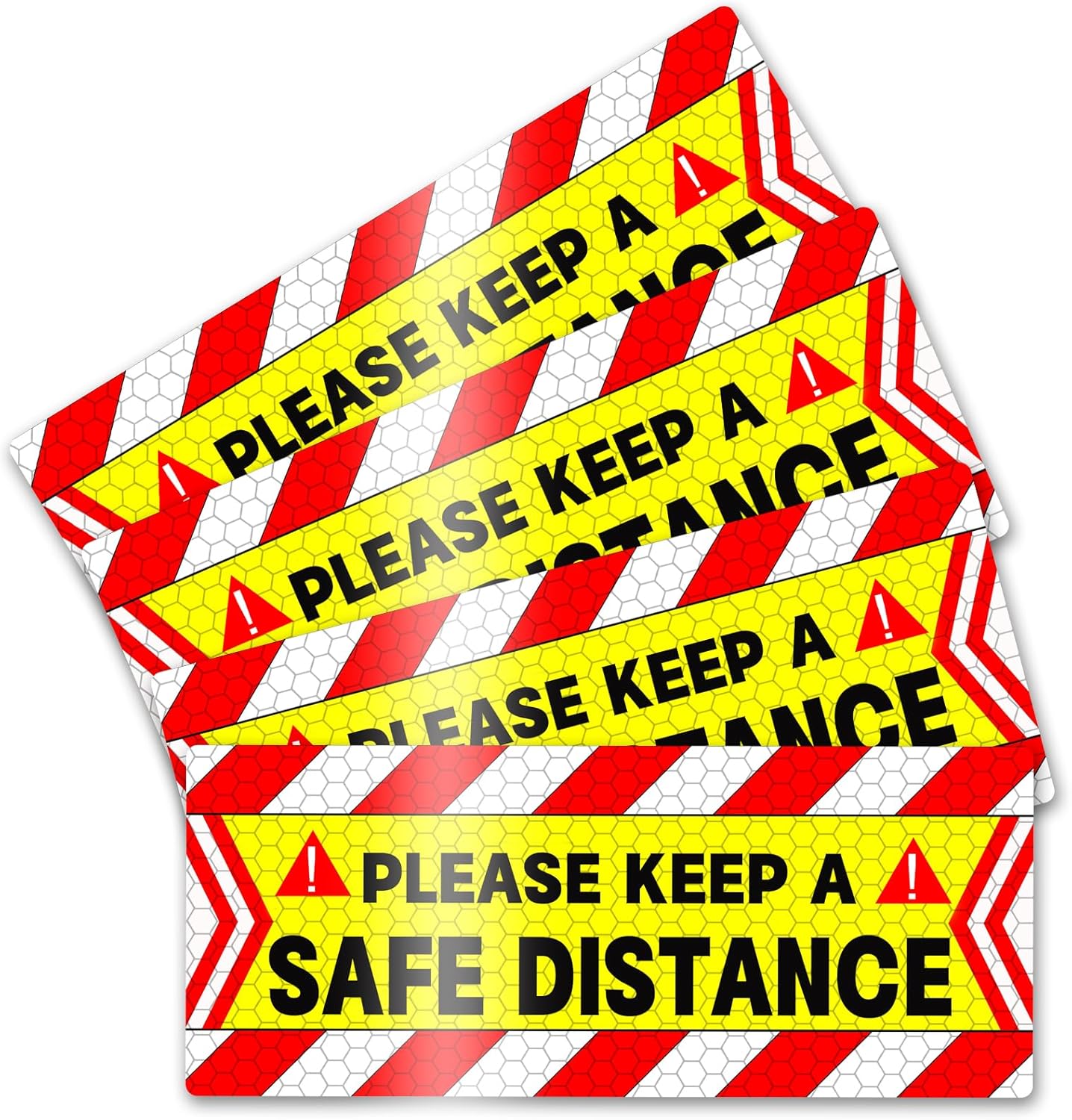 Amazon.com - 4 Pack Magnet Car Bumper Sticker | Please Keep A Safe ...