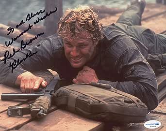 Reb Brown "Uncommon Valor" AUTOGRAPH Signed 'Blaster' 8x10 Photo ACOA ...