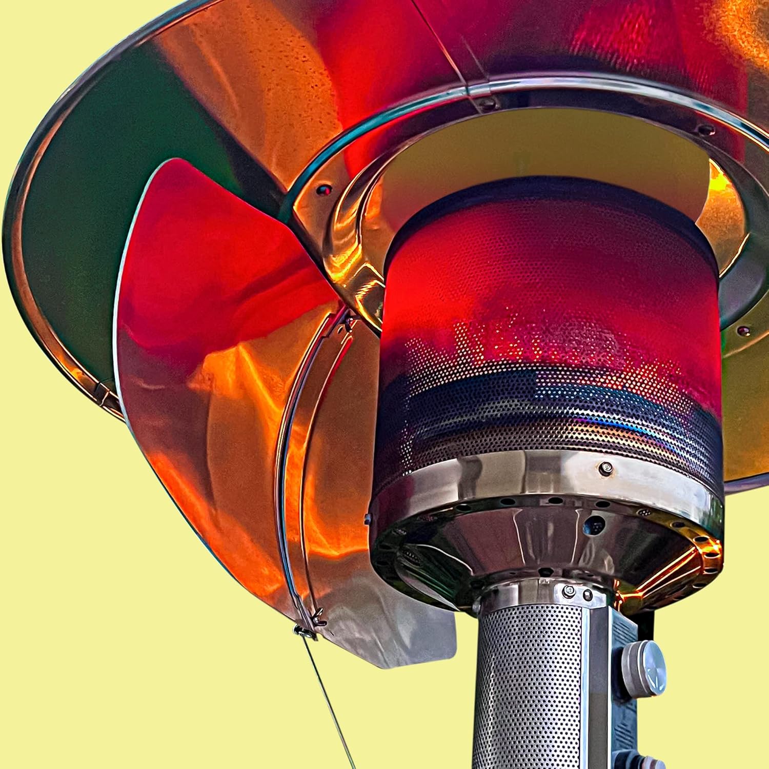 Amazon.com: "ADJUSTABLE MULTI-POSITIONAL" Patio Heater Reflector Shield ...