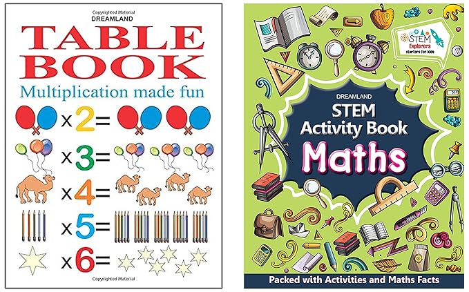 Buy Table Book for Children - Multiplication Table 1 -20 | Learn ...