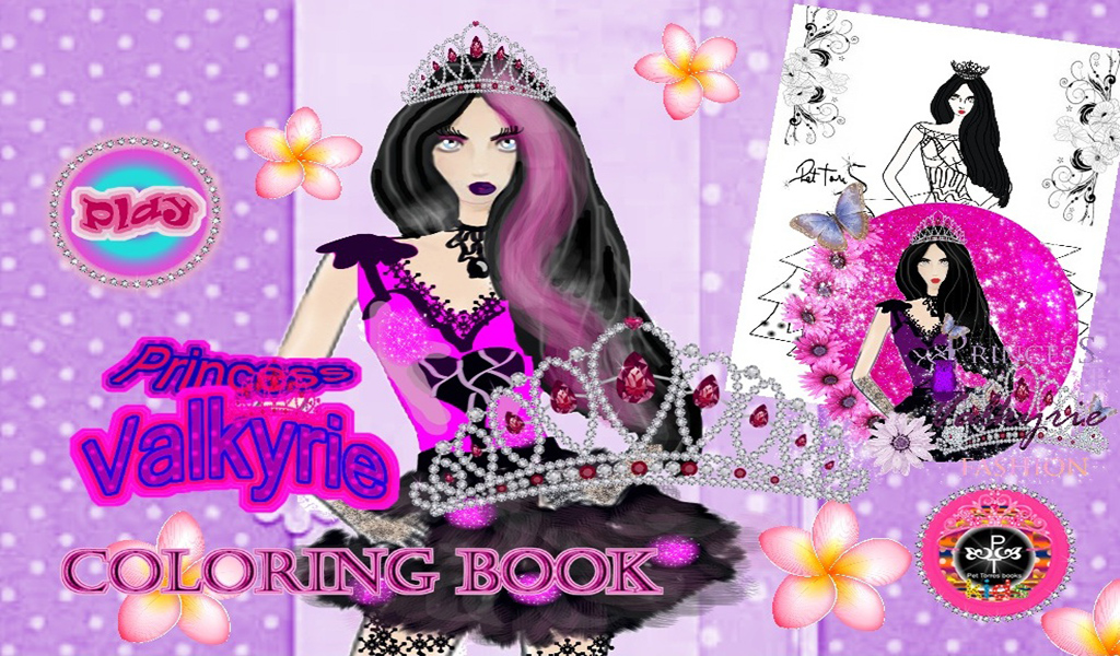 Princess Valkyrie Coloring Book Volume 3 - App on Amazon Appstore