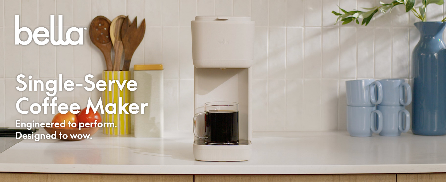 Watch bella K-cup single serve coffee maker on Amazon Live