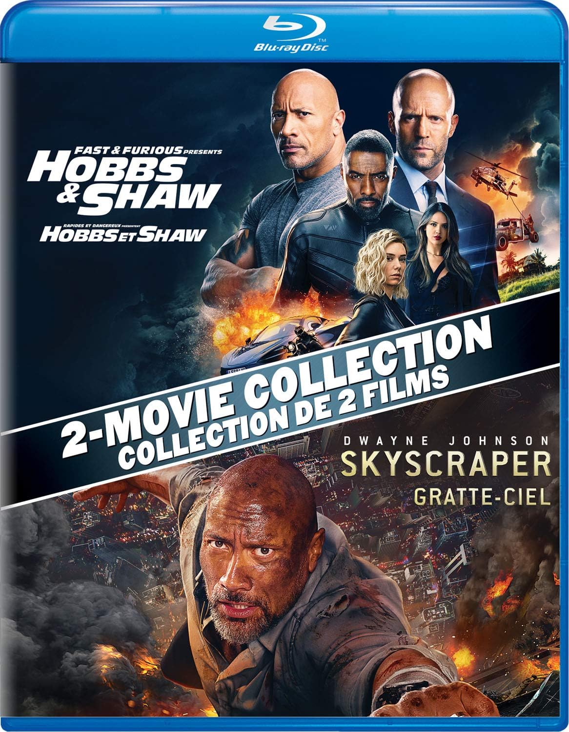 Fast & Furious Presents: Hobbs & Shaw / Skyscraper Double Feature [Blu ...