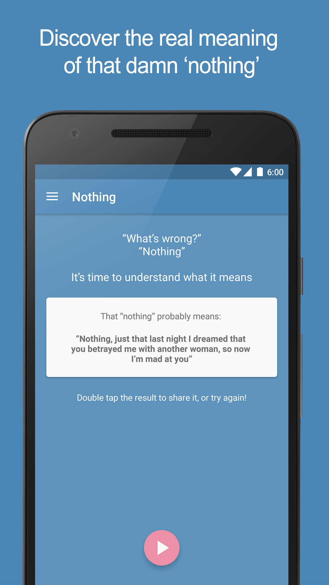 Nothing - App on Amazon Appstore