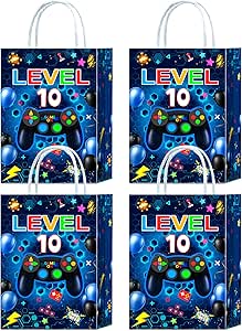 Amazon.com: Tyndallrays 16 Pieces Video Game 10th Birthday Party Favors ...