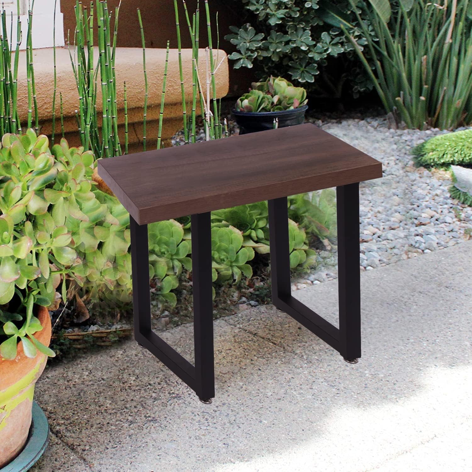 NXN-HOME 16'' Tall Square Metal Table Legs for Furniture, Bench Legs ...