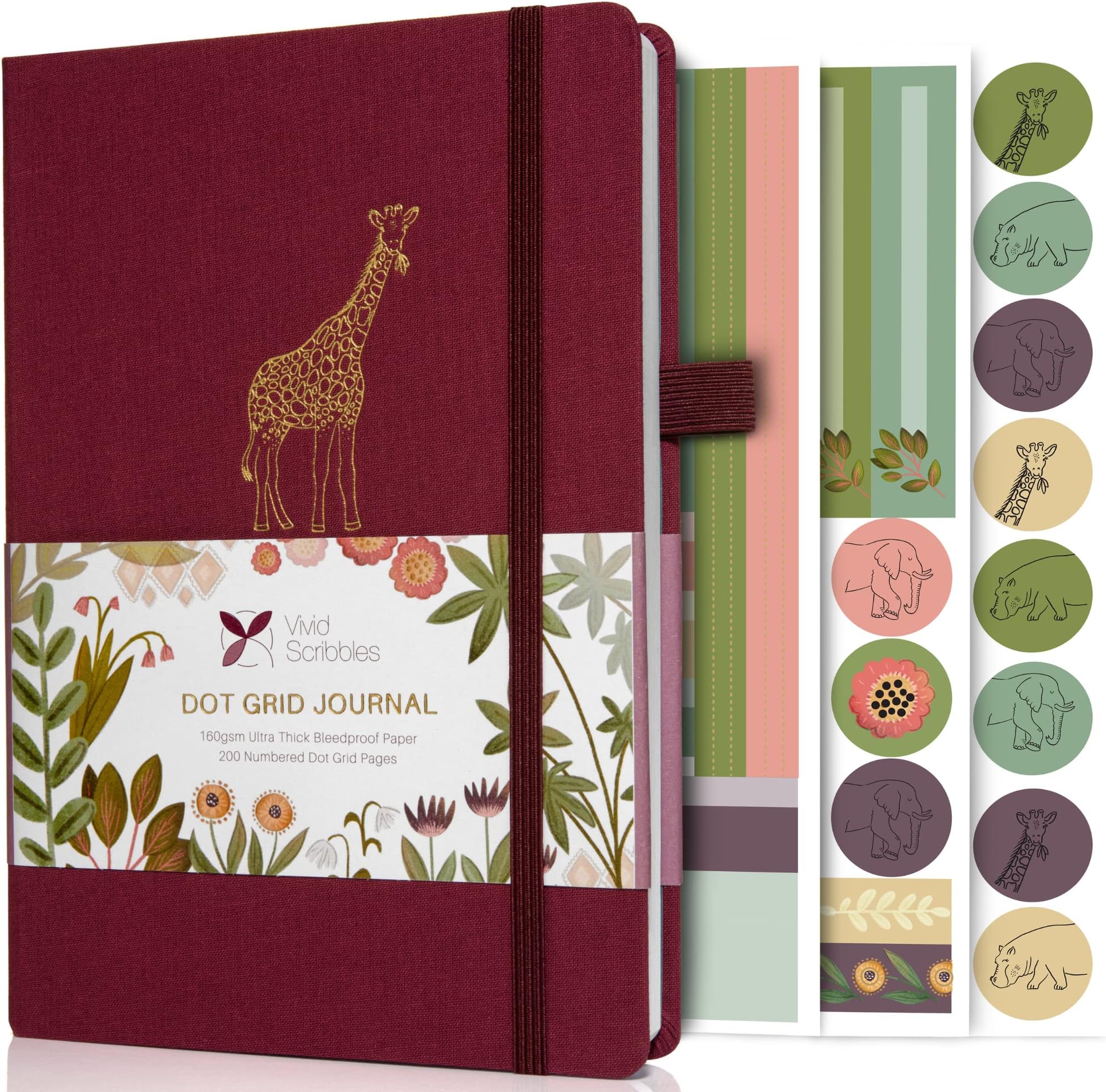 Amazon.com : smart planner Dotted Journal - A5 Size 8.6 x 5.7 inches ...