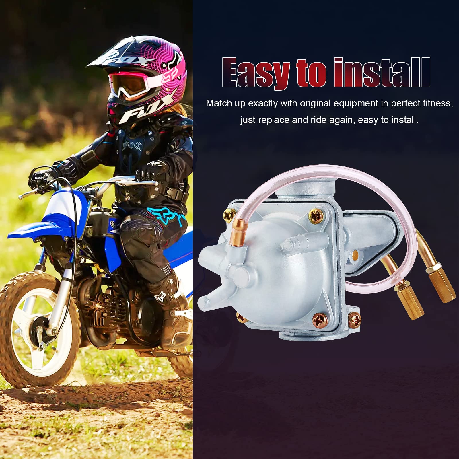 Carburetor Throttle Cable Choke Cable Filter Compatible with Yamaha Y ...