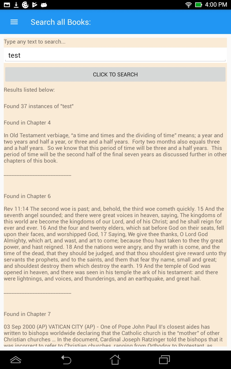 Bible Prophecy And Truth free book:Amazon.com:Appstore for Android