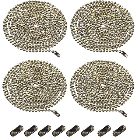 Beaded Pull Chain Extension,Each Chain Length 39 Inch (1 Meter) with ...