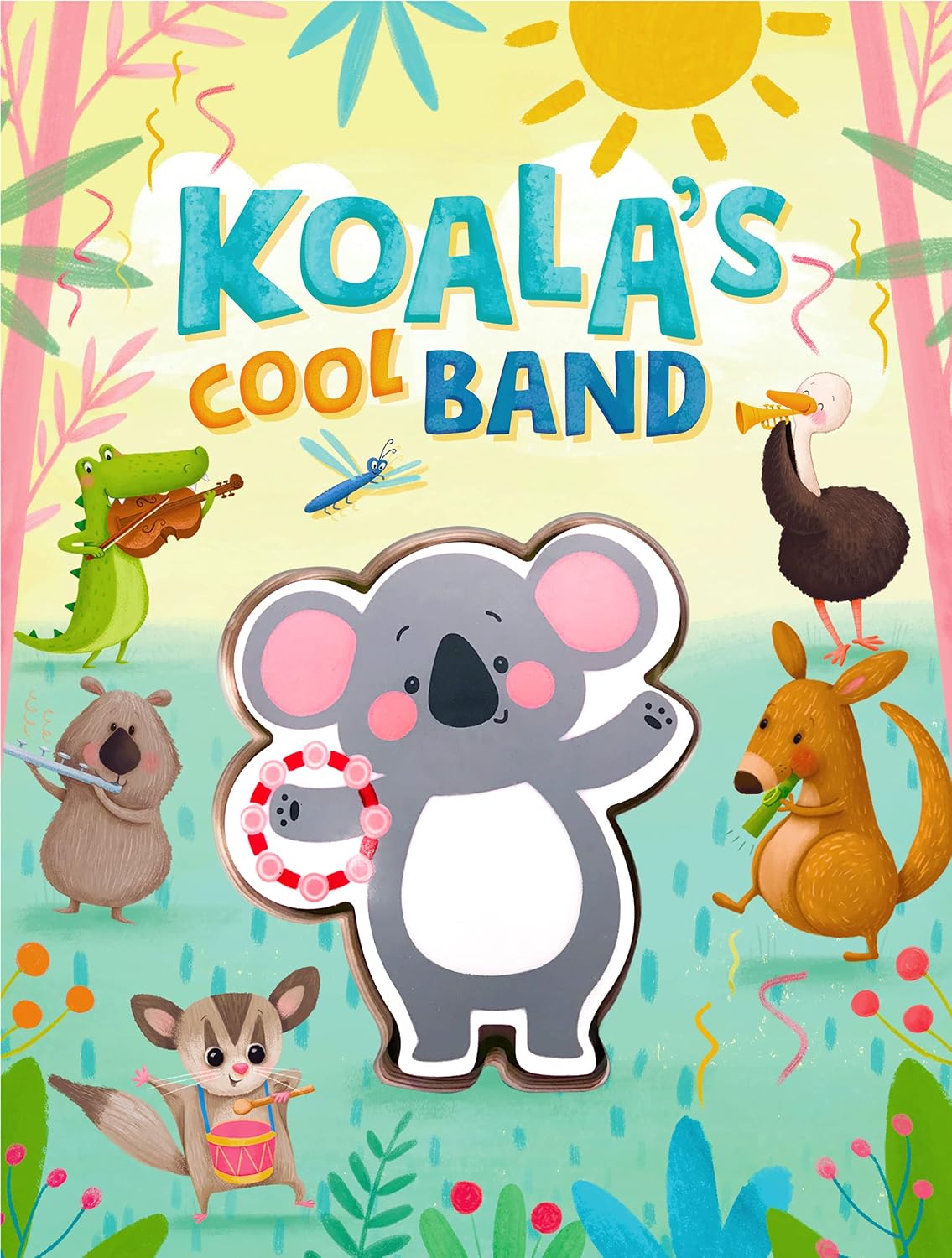 Amazon.com: Koala's Cool Band - Childrens Board Book - Touch and Squeak ...