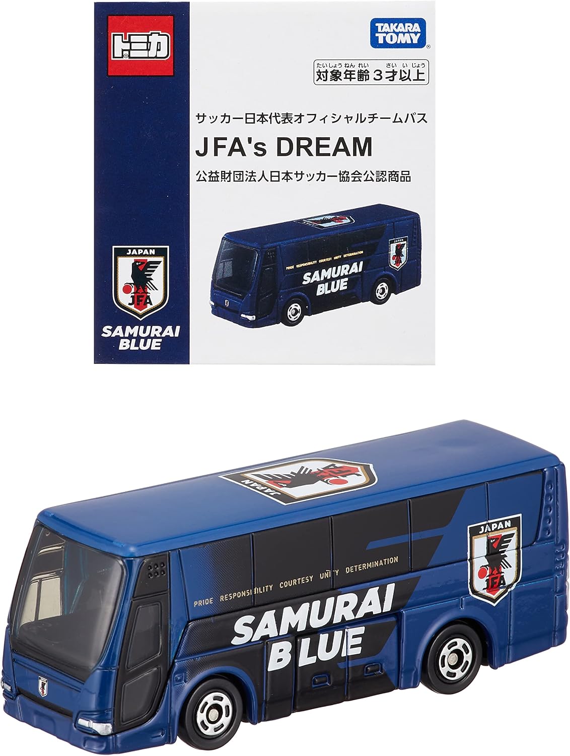 TAKARA TOMY Tomica Japan National Football Team Bus JFA's DREAM: Dukung ...