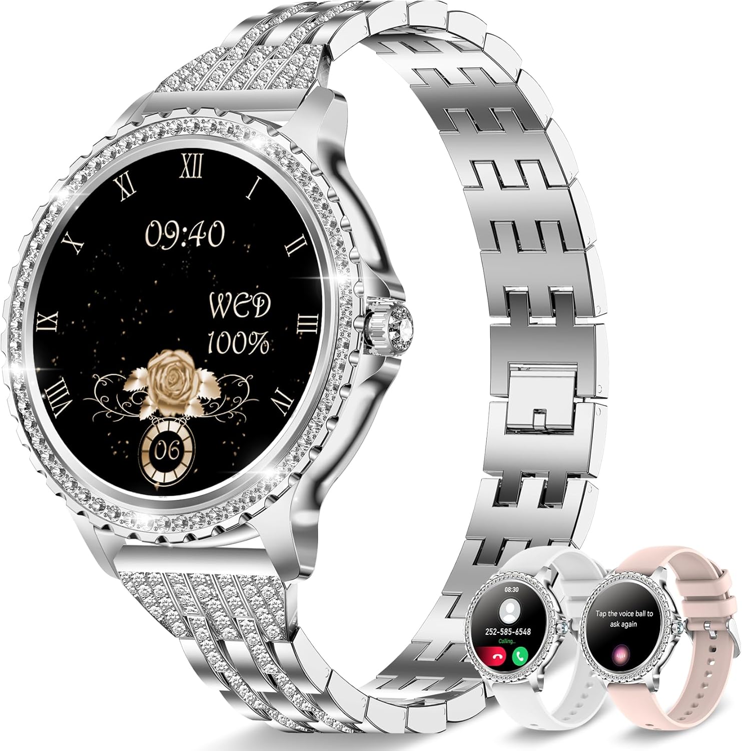 Amazon.com: Smart Watches for Women(Answer/Make Call) Messages ...