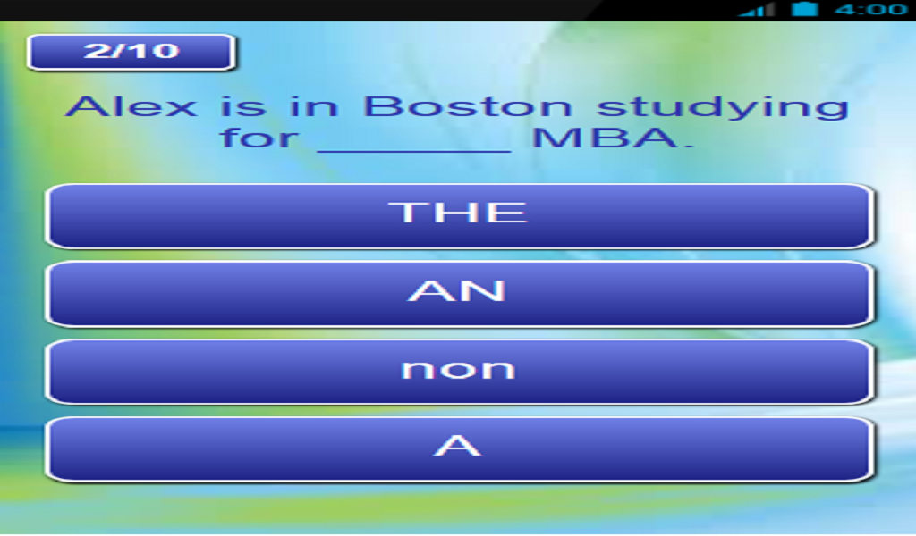 English Grammar Exercises - App on Amazon Appstore