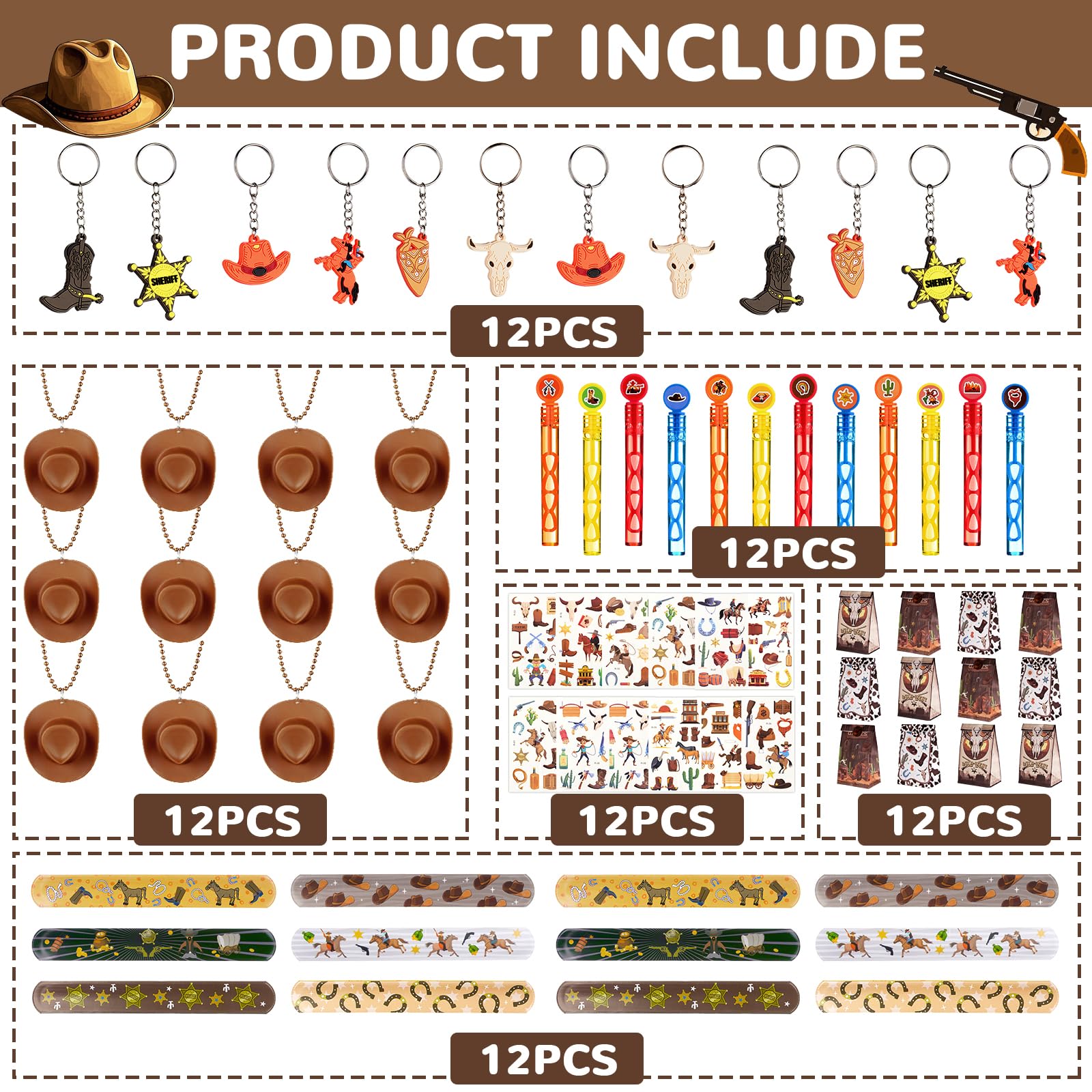 Snapklik.com : Cowboy Western Party Favors Themed Birthday Decorations ...