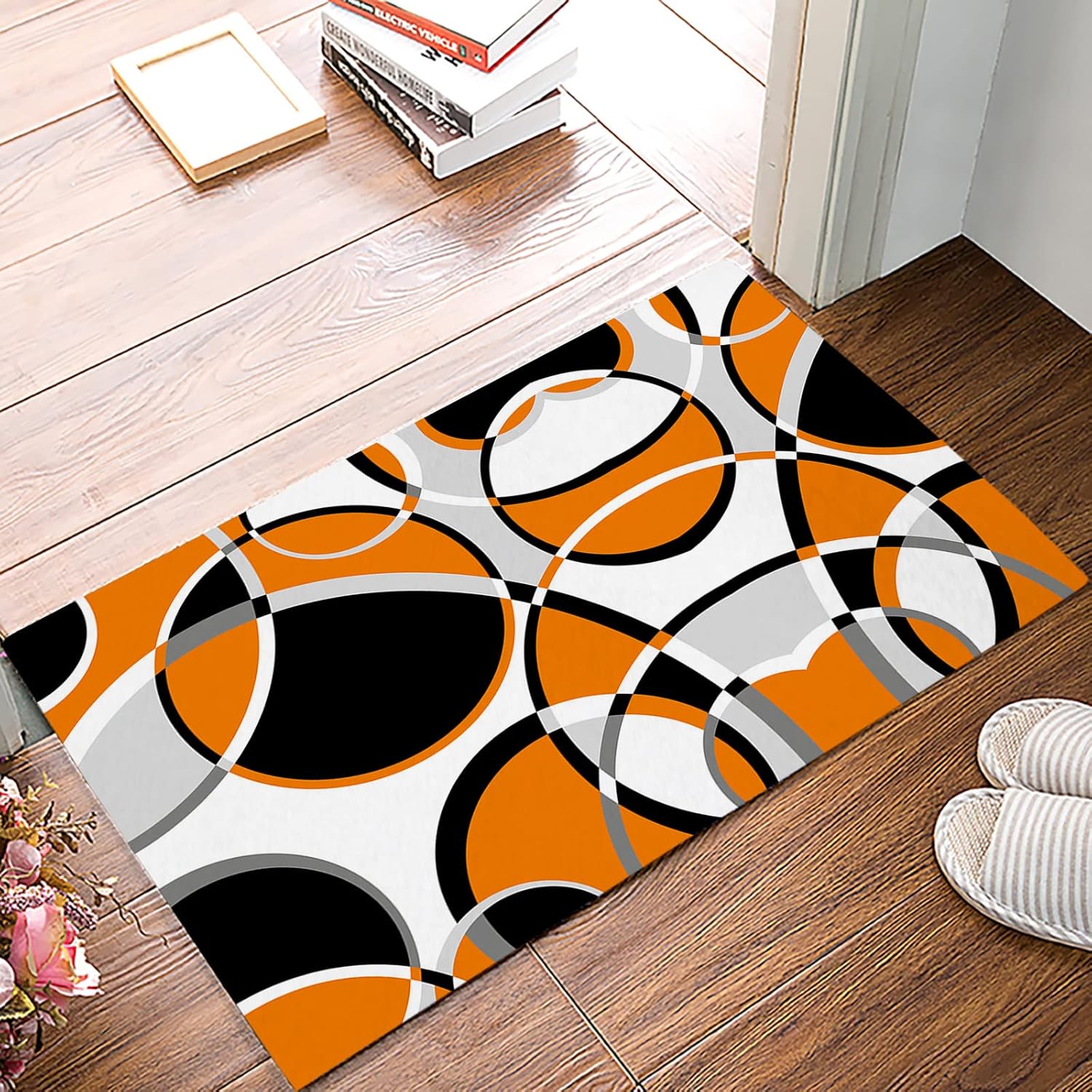 Amazon.com: Geometric Abstract Indoor Doormat Kitchen Comfort Front ...