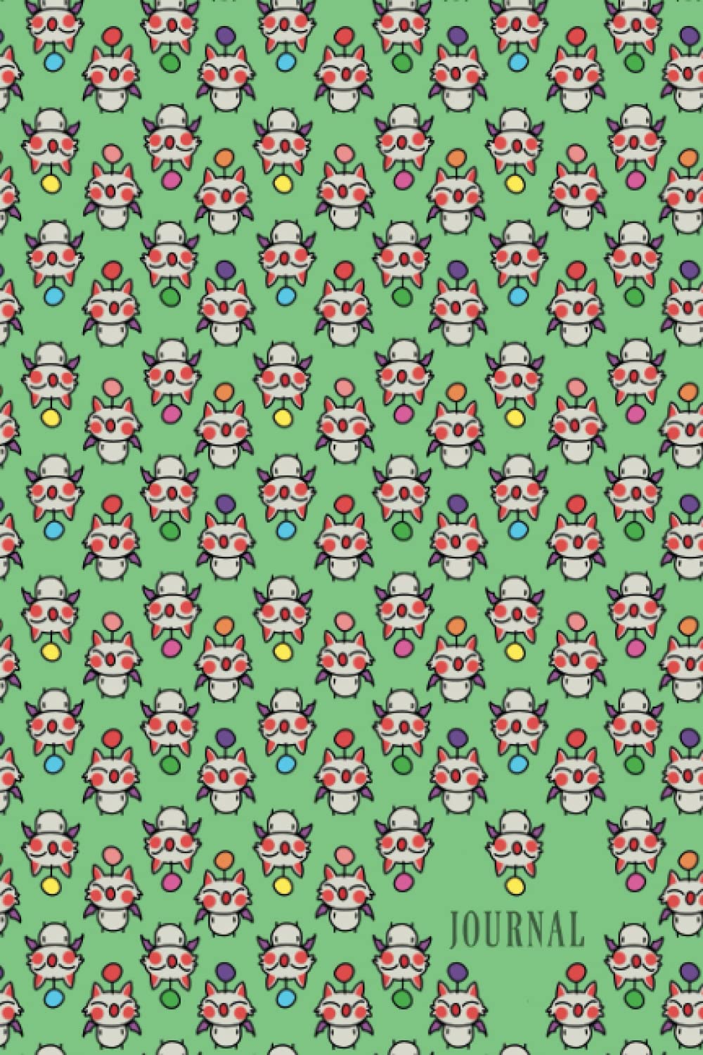 Journal: A Moogle-Inspired Notebook - 2023 and 2024 Calendars - 6" x 9 ...