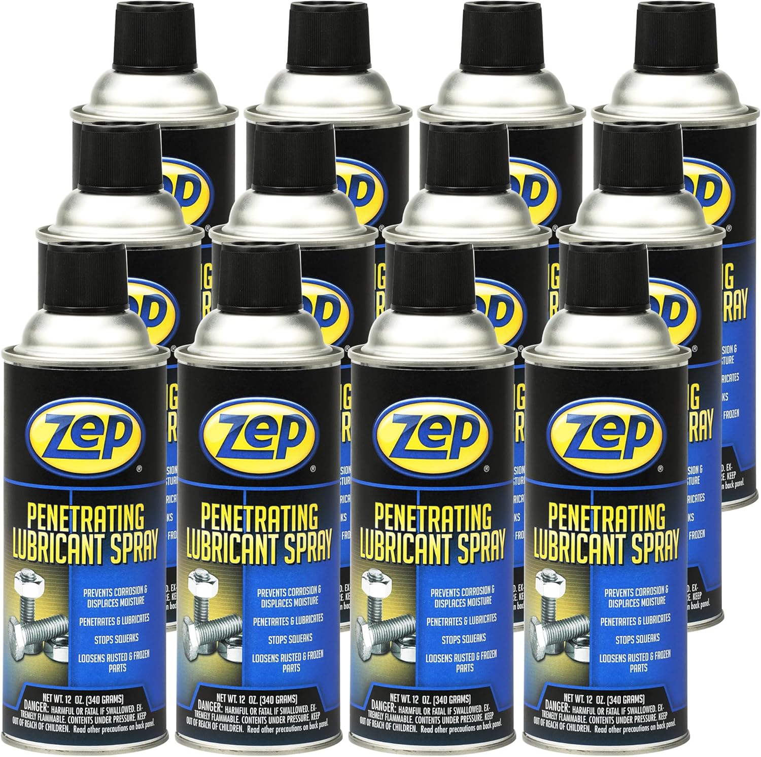 Amazon.com: Zep Penetrating Lubricant Spray - 12 oz (Case of12 ...