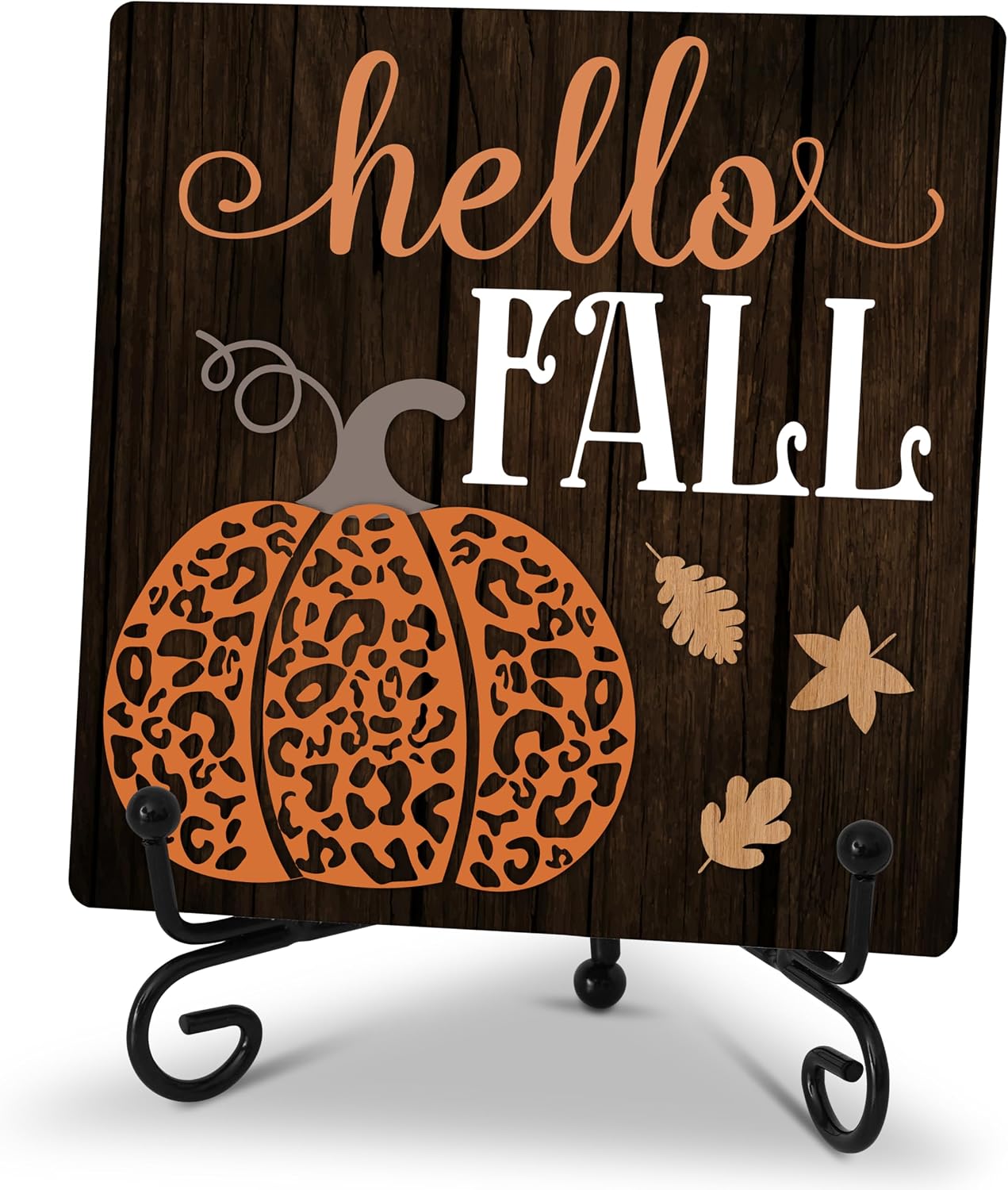 Amazon.com: ZIIUFRN Autumn Pumpkin Hello Fall Decor, Thanksgiving ...