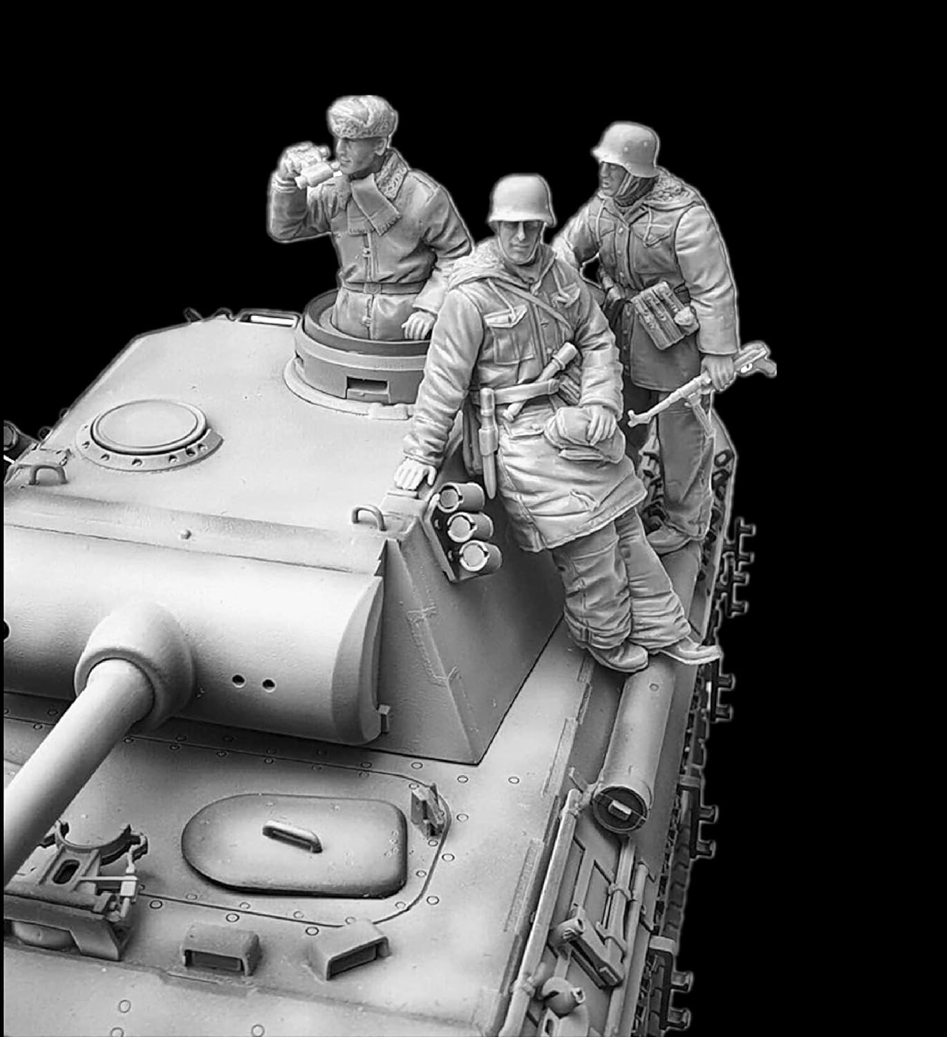 1/35 WWII German Tank Soldier Resin Model Kit Unpainted and Unassembled ...