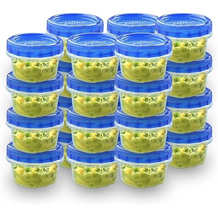 Amazon.com: Ziploc Food Storage Meal Prep Containers Reusable for ...