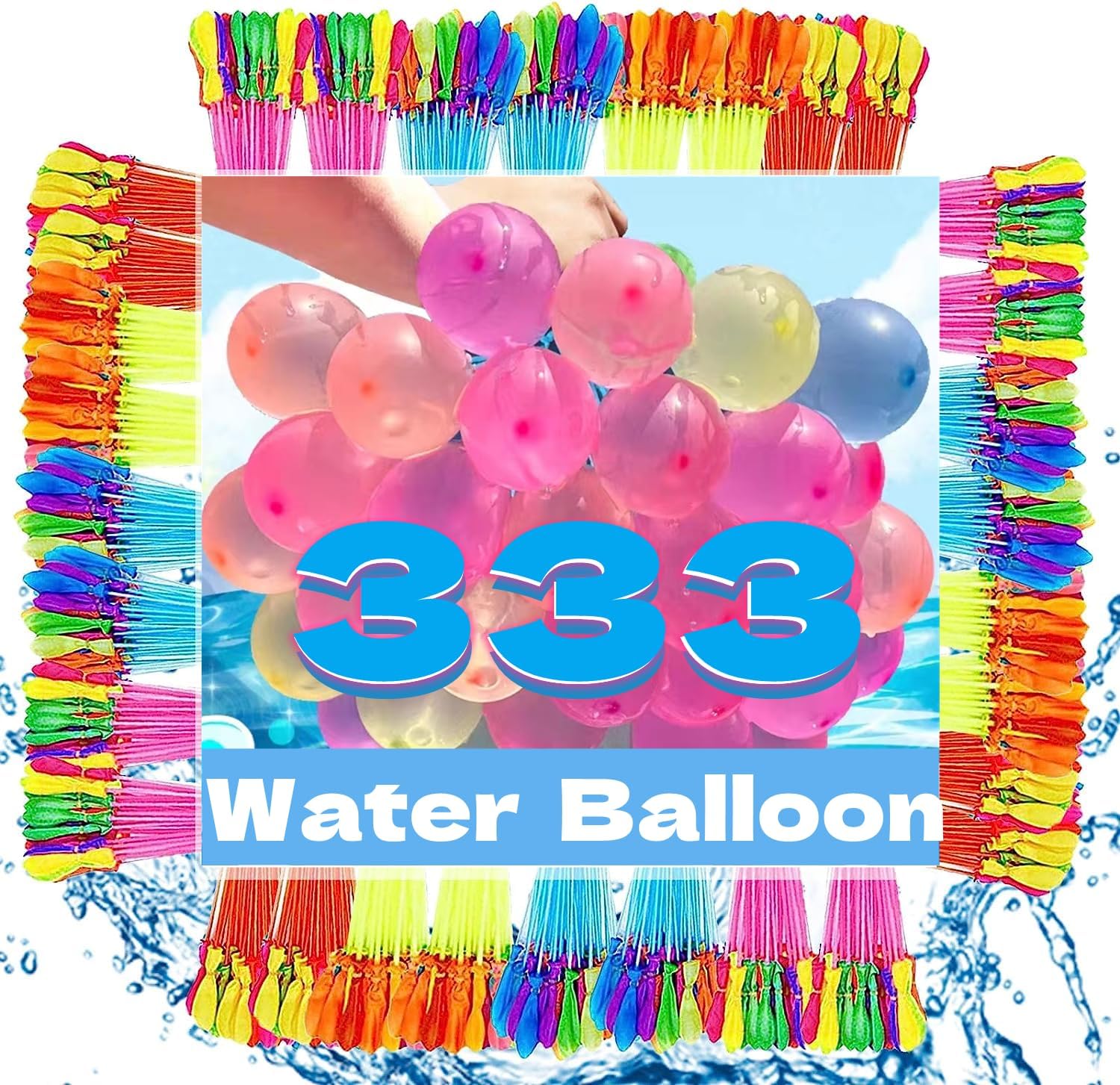 Amazon.com: Water Balloons Instant Balloons Easy Quick Fill Balloons ...