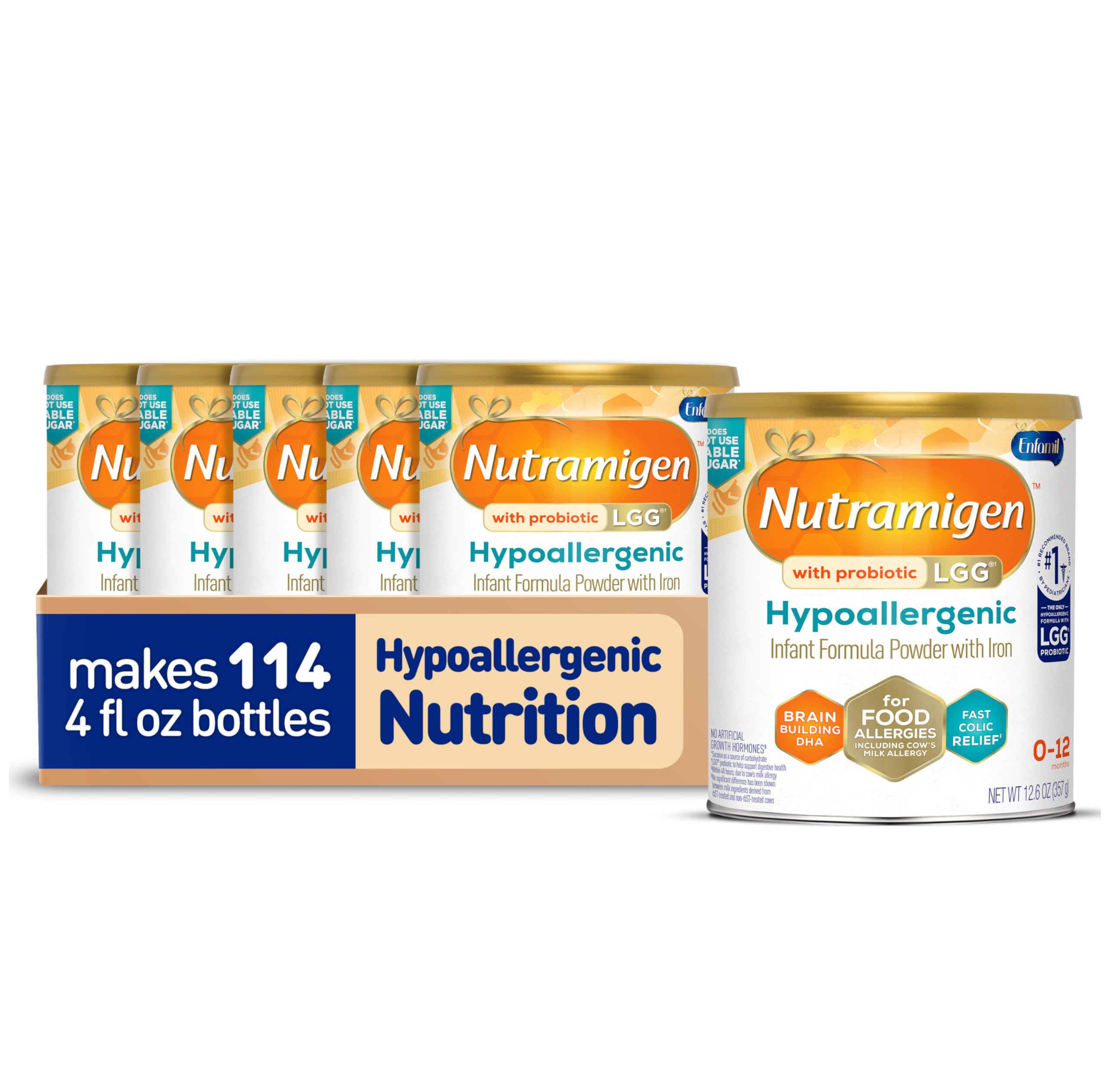 Amazon.com: Enfamil Nutramigen Baby Formula, Hypoallergenic and Lactose ...