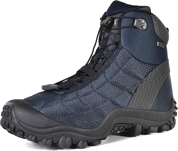 Amazon.com | XPETI Men's Winter Snow Boots Lightweight Climbing Shoes ...
