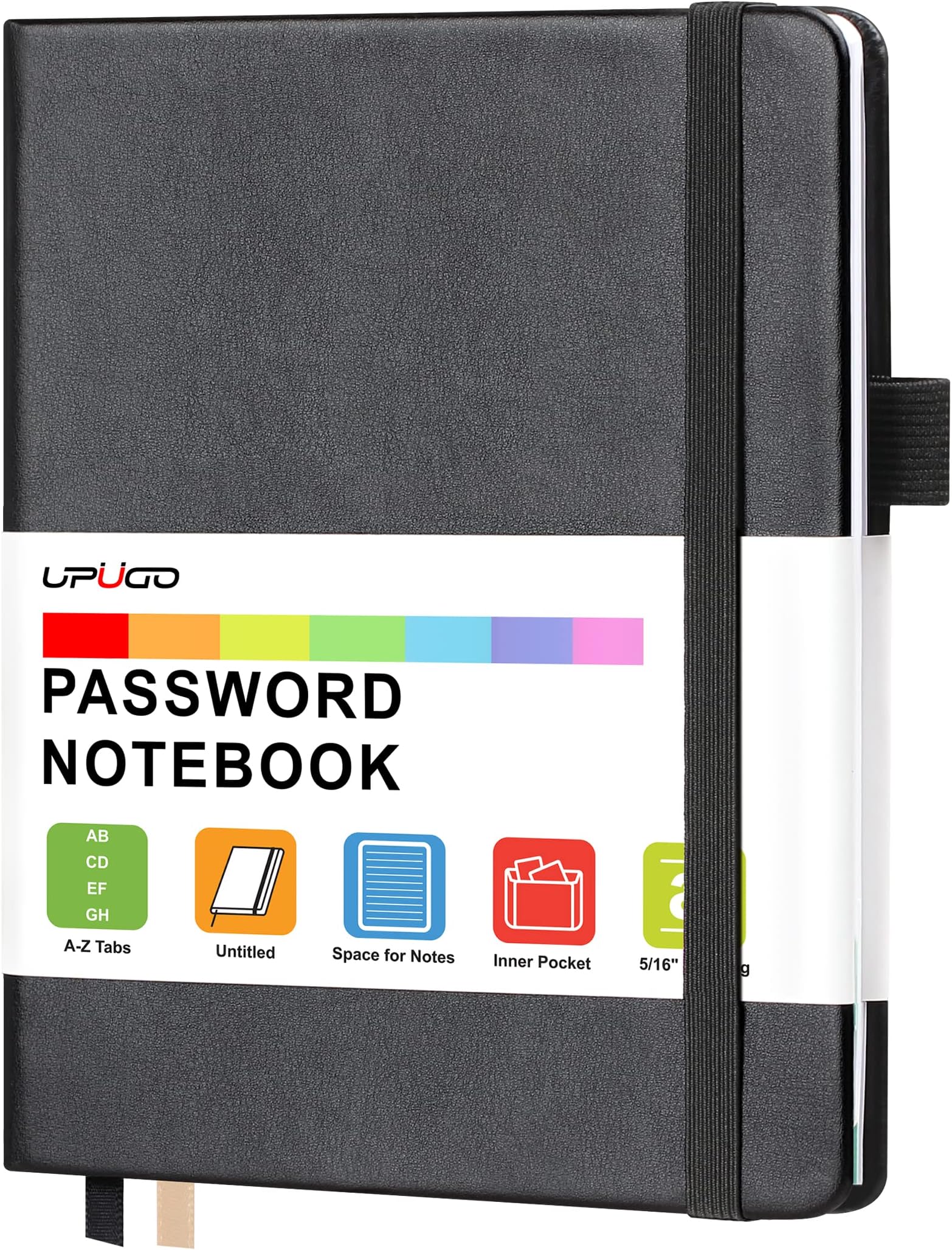 Amazon.com : Password Book with Alphabetical Tabs, UpUGo Internet ...