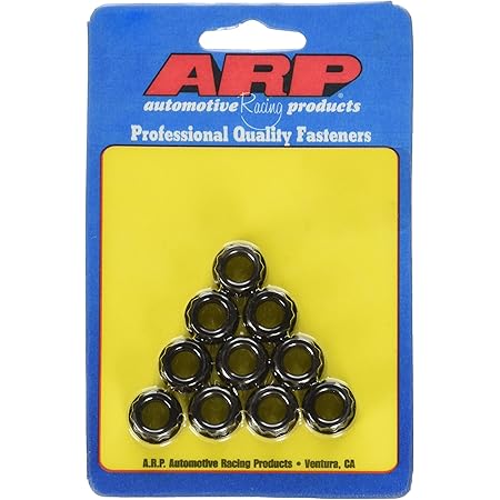 Amazon.com: ARP 200-8650 3/8"-24 Hex Nut - 10 Piece : Automotive