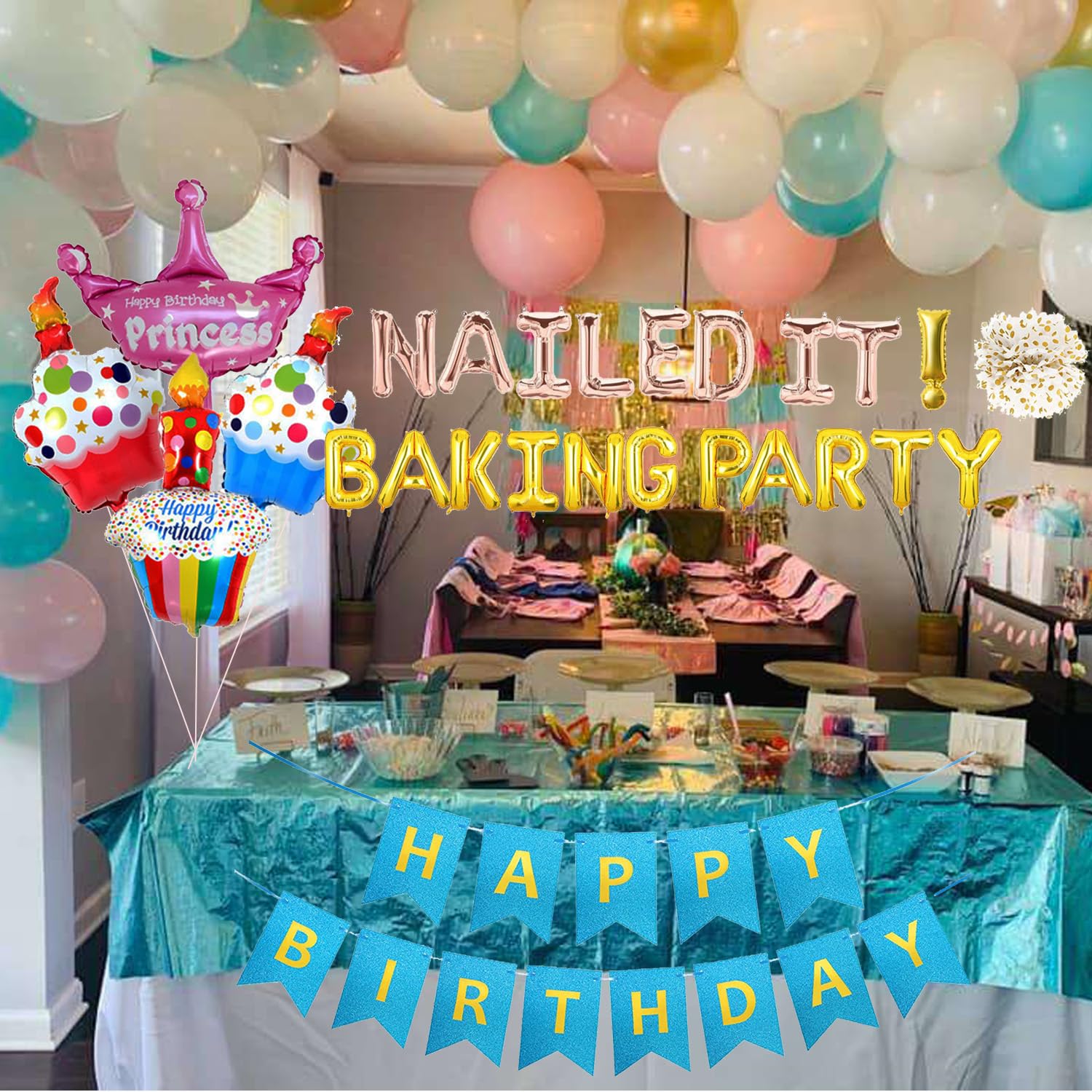 Baking Theme Party Decor 18th Birthday Cake Topper | Teenage Cake
