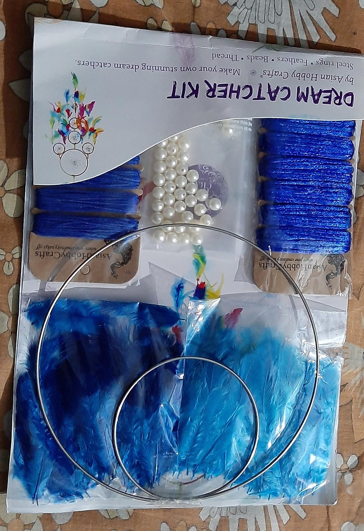 Buy Asian Hobby Crafts Paper DIY Dream Catcher Kit for Girls & Adults ...