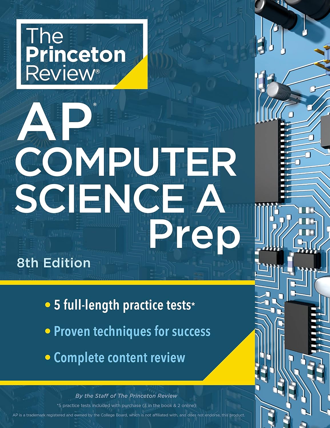 Princeton Review AP Computer Science A Prep, 8th Edition: 5 Practice ...
