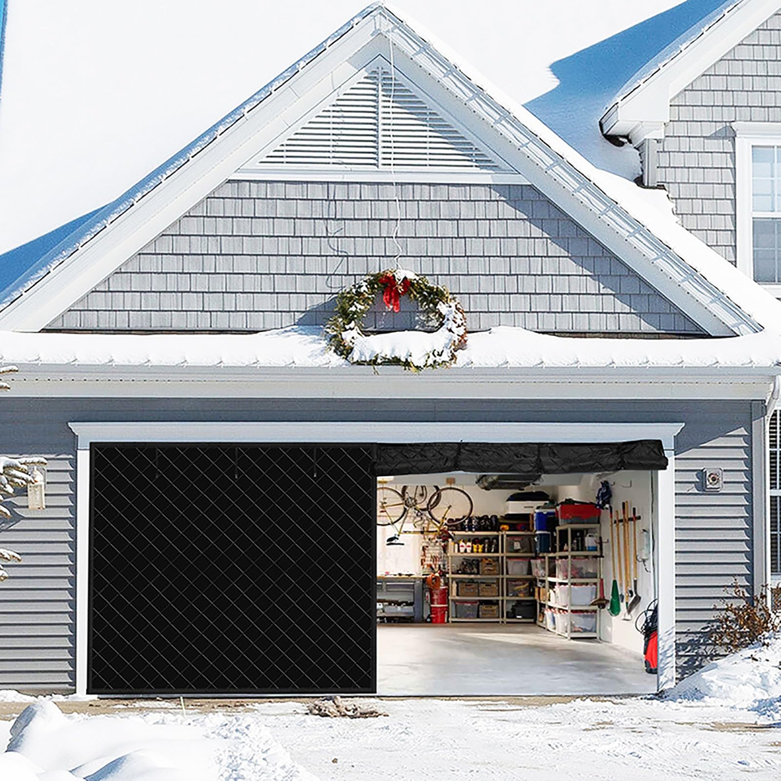 16 Garage Door Insulation Kit VEVOR Garage Door Screen For Winter