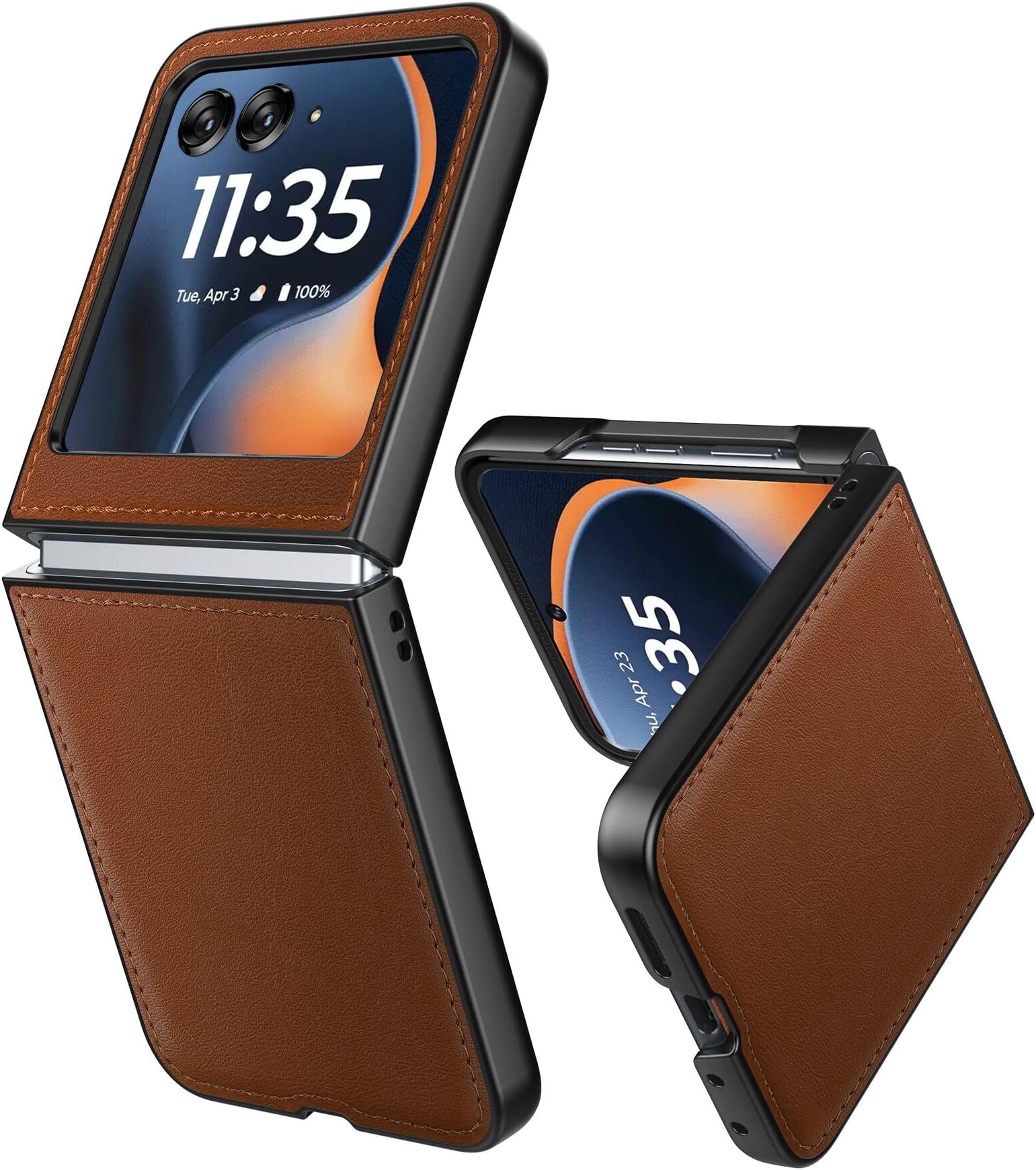 Amazon.com: Cresee Case for Motorola Razr 2024/2025 - PU Vegan Leather ...