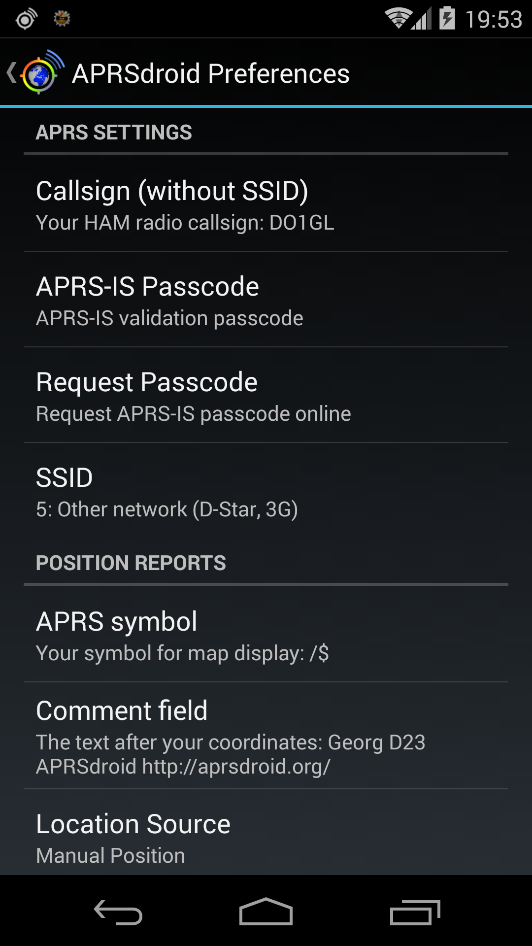 APRSdroid - APRS Client - App on Amazon Appstore