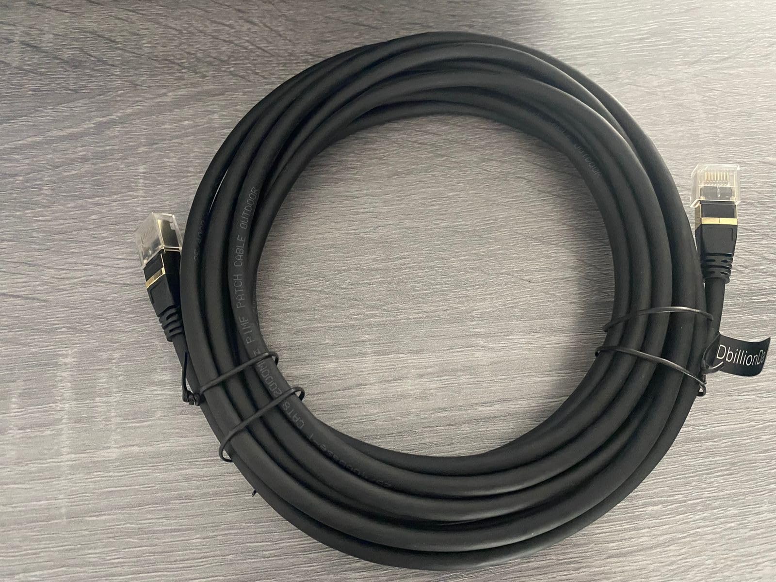 $11/mo - Finance DbillionDa Cat8 Ethernet Cable, Outdoor&Indoor, 50FT ...