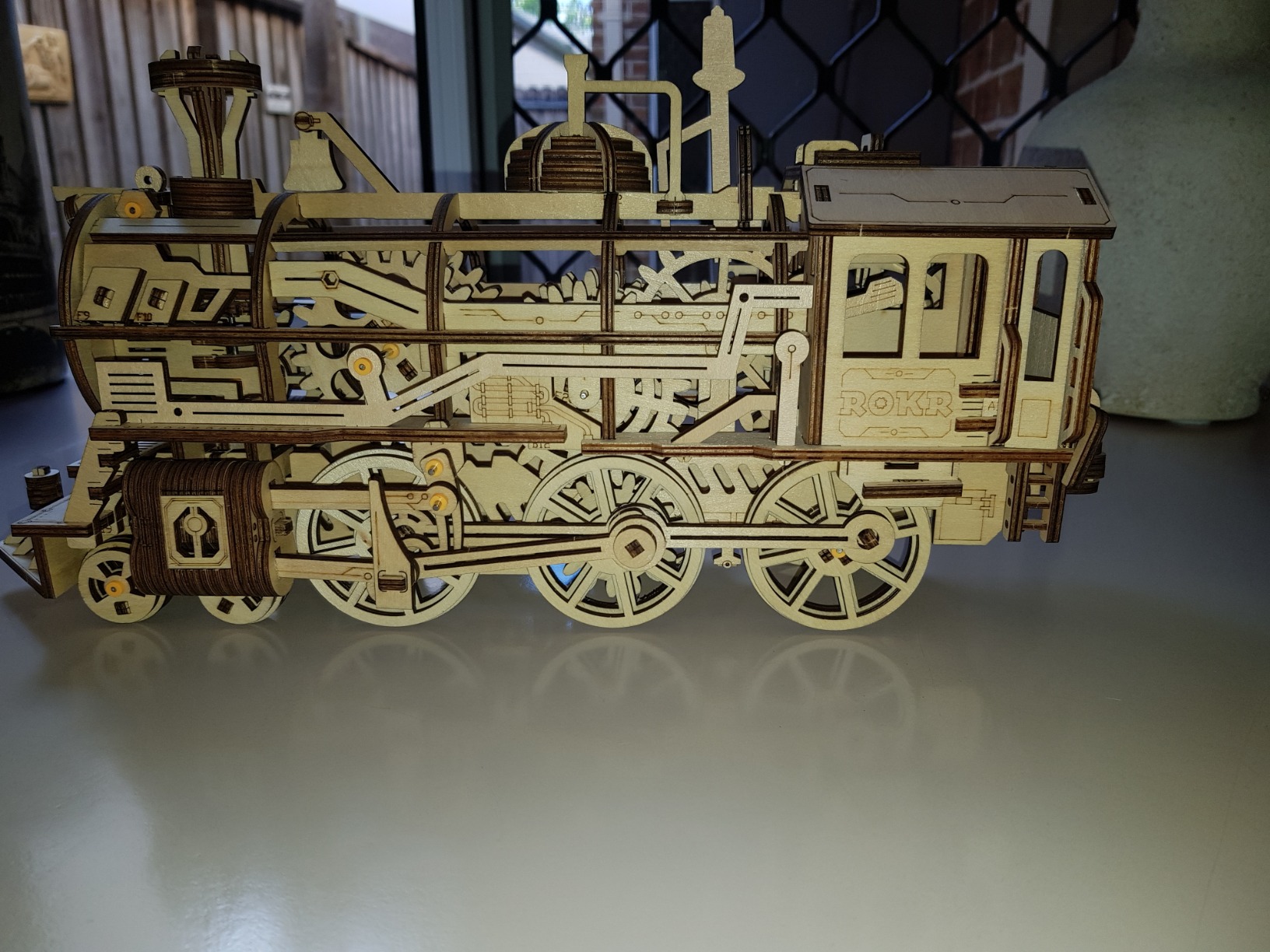 ROKR 3D Wooden Puzzles for Adults Mechanical Models Kits to Build (Army ...