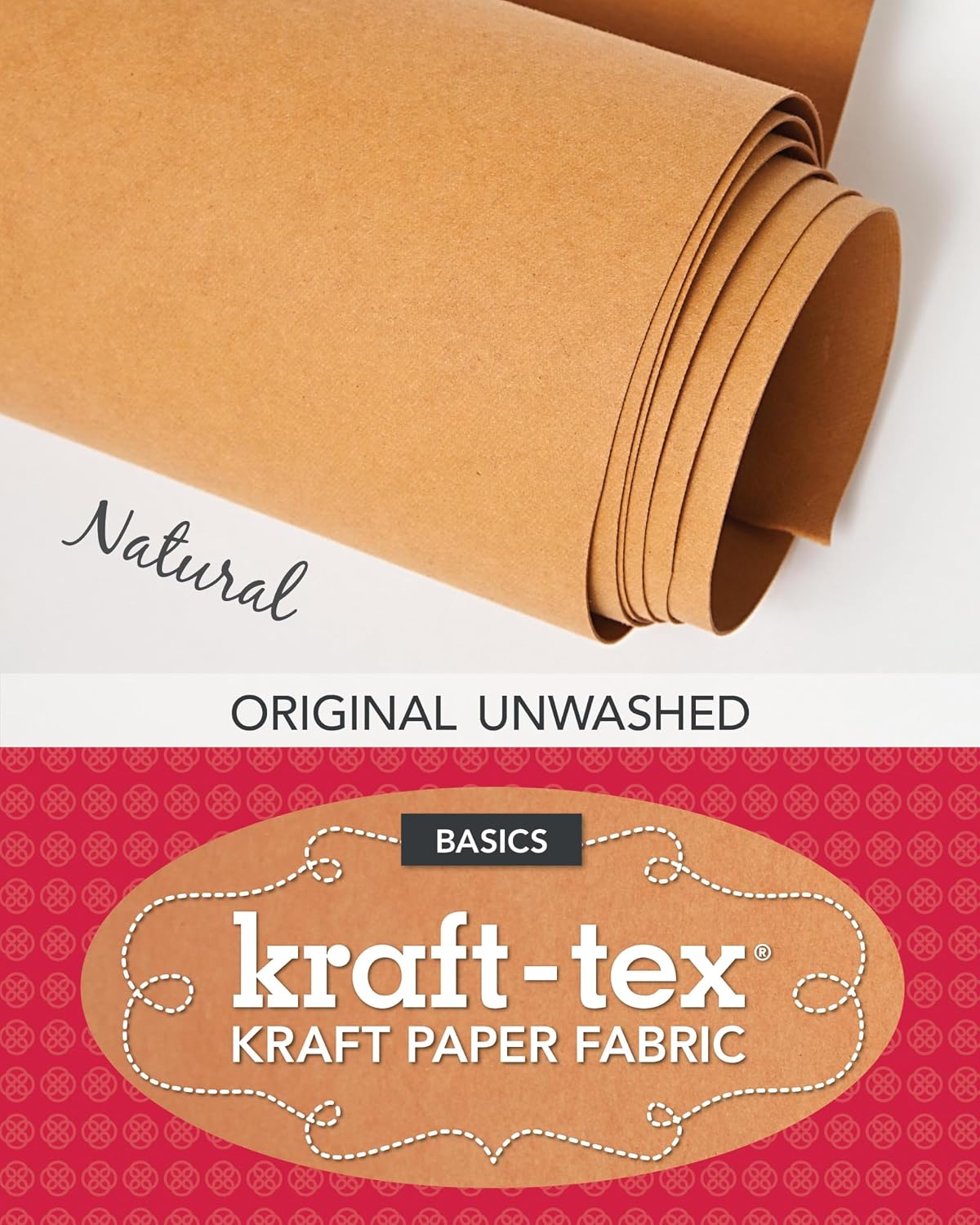 kraft-tex™ Basics Roll, Natural: Kraft Paper Fabric: Amazon.co.uk ...