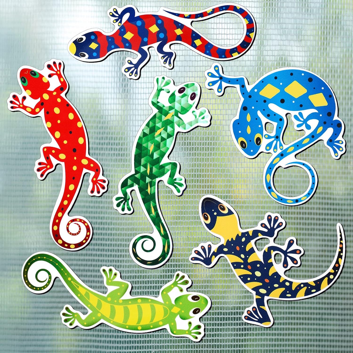 Konohan 12 Pcs Gecko Screen Magnets Double Sided Lanai Screen Door ...