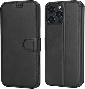 Amazon.com: LOHASIC for iPhone 16 Pro Max Case Wallet, Flip Folio Case with Card Holder, [4 Card ...