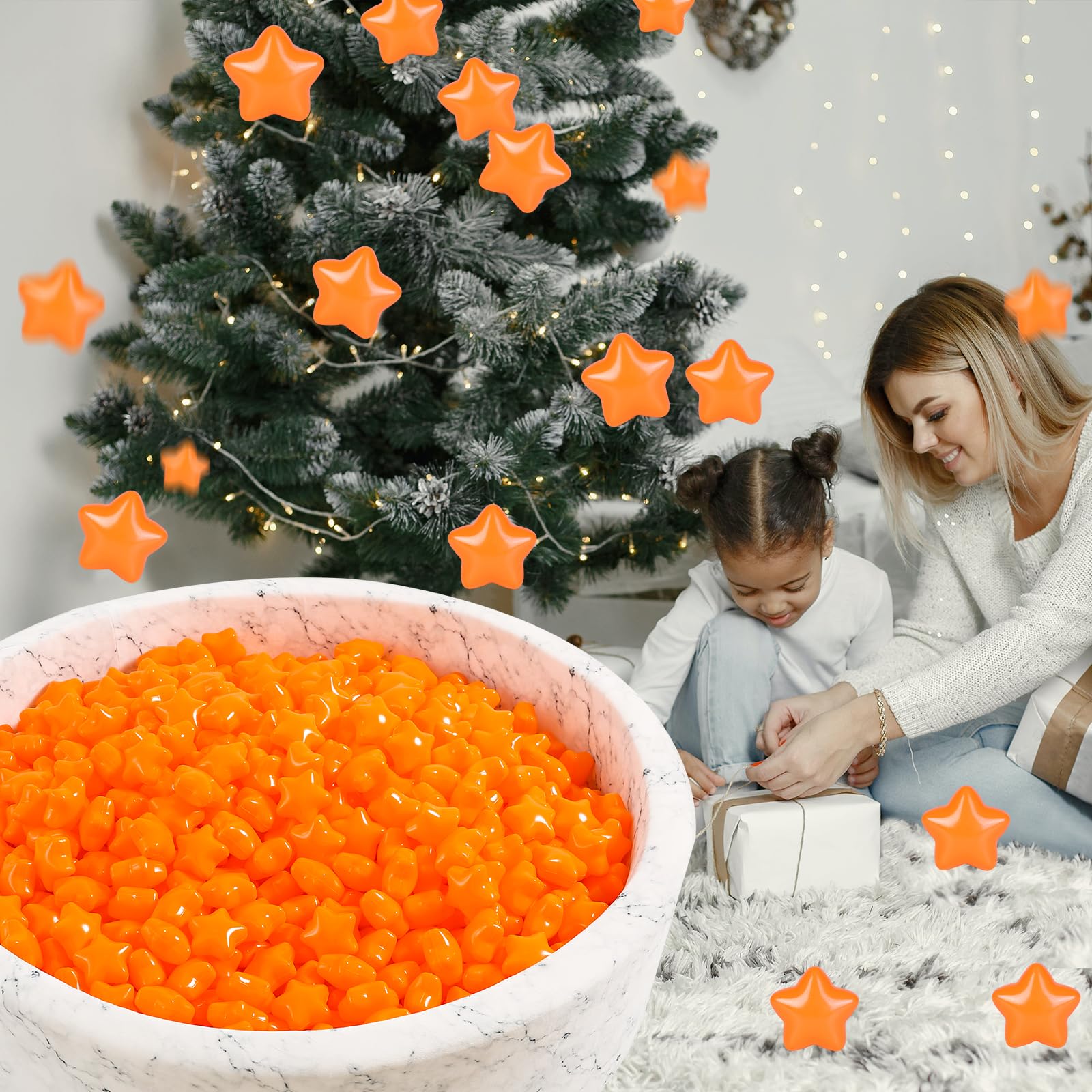 Snapklik.com : STARBOLO Star Ball Pit Balls For Toddlers -100pcs ...
