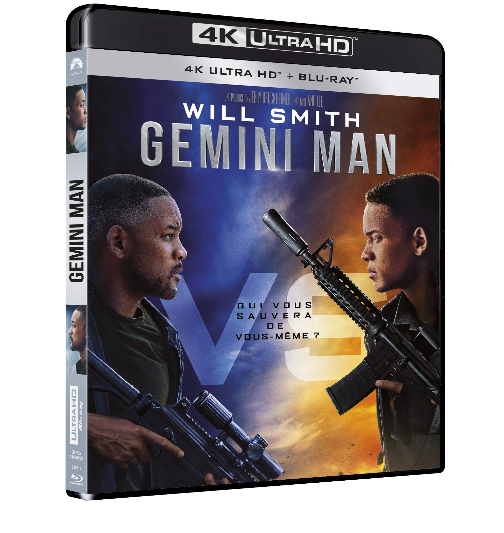 Gemini Man [4K Ultra-HD + Blu-Ray]: Amazon.fr: Will Smith, Mary ...