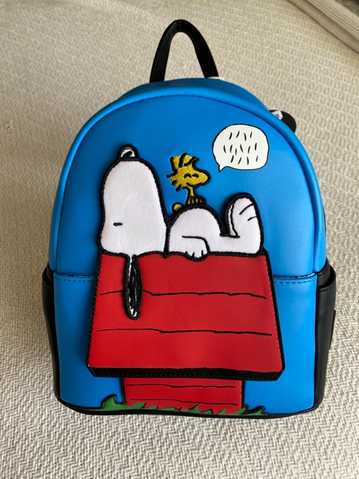 Amazon.com: Loungefly x Peanuts Snoopy Doghouse Mini Backpack ...