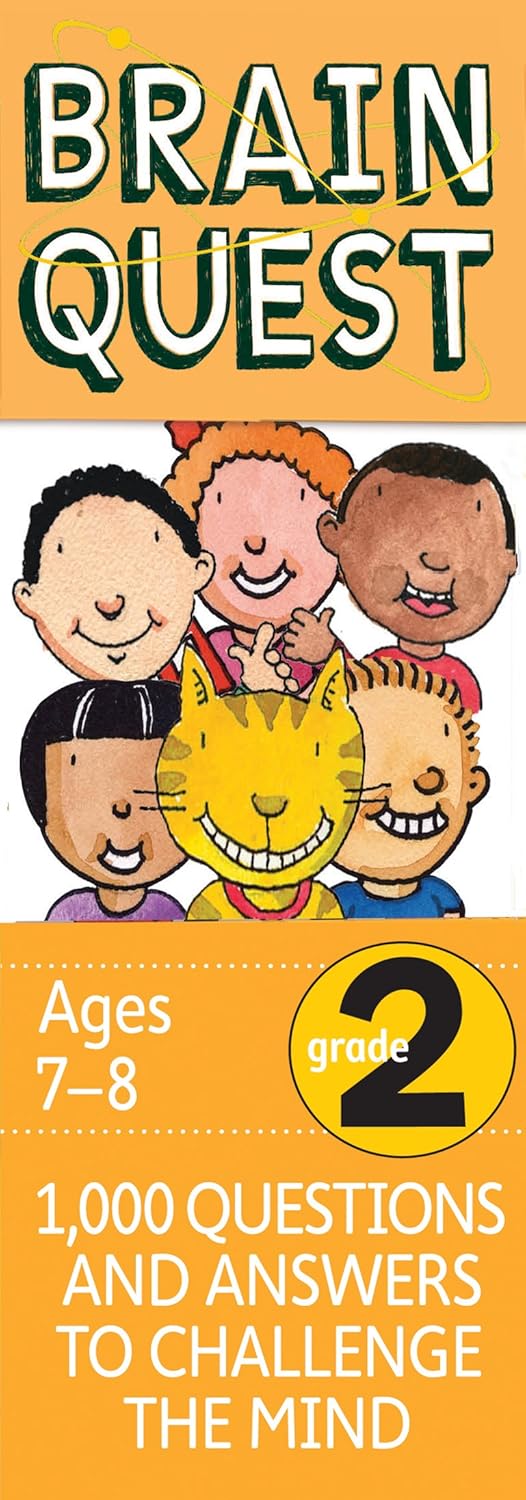 Brain Quest 2nd Grade Q&A Cards: 1000 Questions and Answers to ...