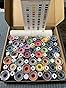 Amazon.com: New brothread 63 Brother Colors Polyester Embroidery ...